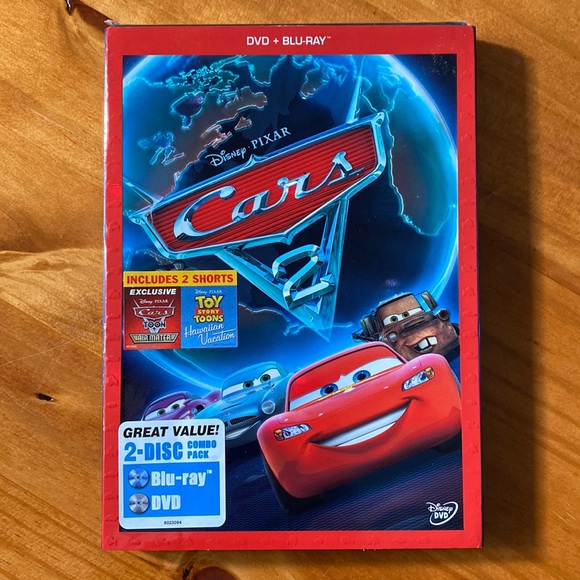 Disney | Media | Disney Pixar Cars 2 Dvd Bluray Sealed | Poshmark
